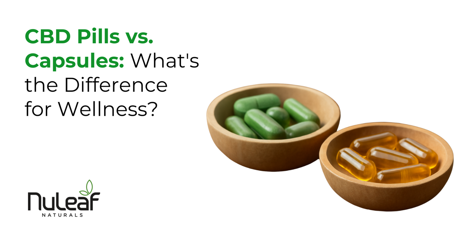 Full Spectrum CBD Softgels: Convenient Support | NuLeaf Naturals