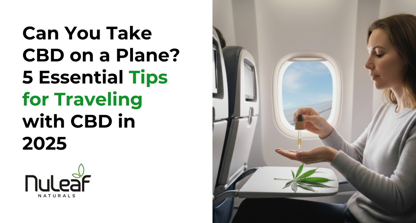Can You Take CBD on a Plane? 5 Tips for Traveling with CBD