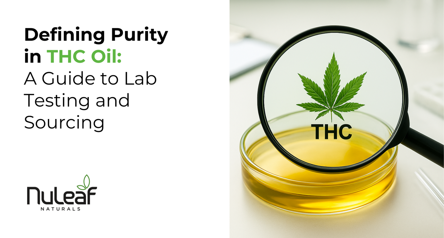 What is Pure THC Oil? Lab Testing & Safety | NuLeaf Naturals