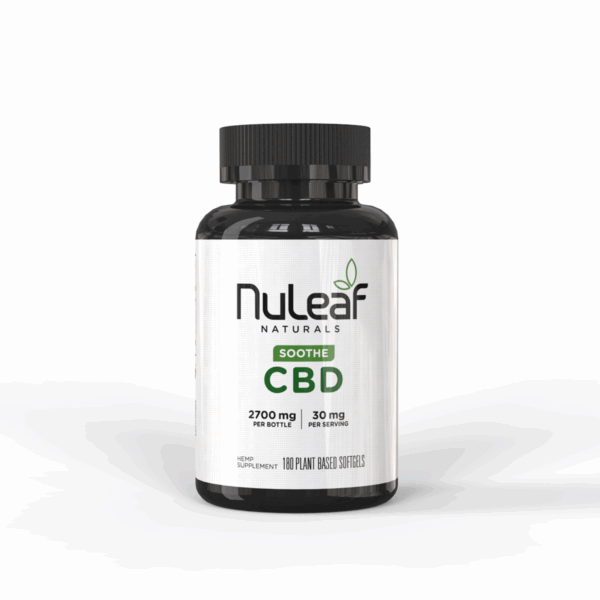 Buy Full Spectrum CBD Capsules | 30mg Softgels | Nuleaf Naturals