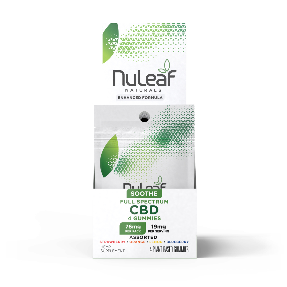 4 Pack Gummies | Best Gummies | Full Spectrum Gummies
