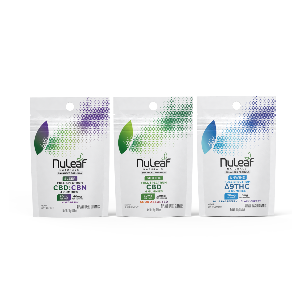 4 Pack Gummies | Best Gummies | Full Spectrum Gummies